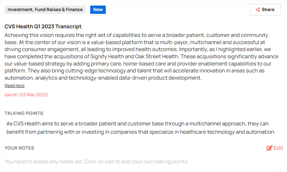 CVS Health – Latest Insights and Updates – B2Brain